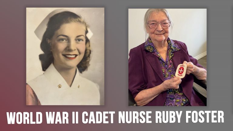 Ruby Foster, World War II Cadet Nurse