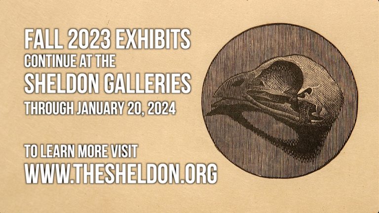 The Sheldon Art Galleries’ Fall 2023 Exhibits