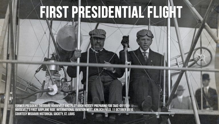 History Spotlight: First Presidential Flight