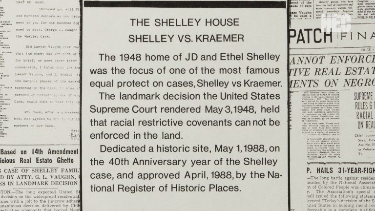 History Spotlight: Shelley v Kraemer